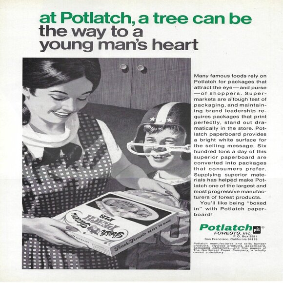 Potlatch Forests | Art | 967 Potlatch Forests Tree Young Mans Heart ...